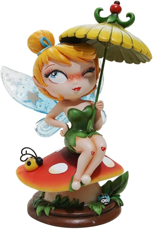 Tinker Bell Flower Umbrella Disney Figurine by Miss Mindy (20) - ID ...